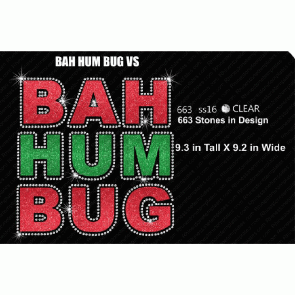 BAH HUM BUG VS 2 colors Download EPS SVG