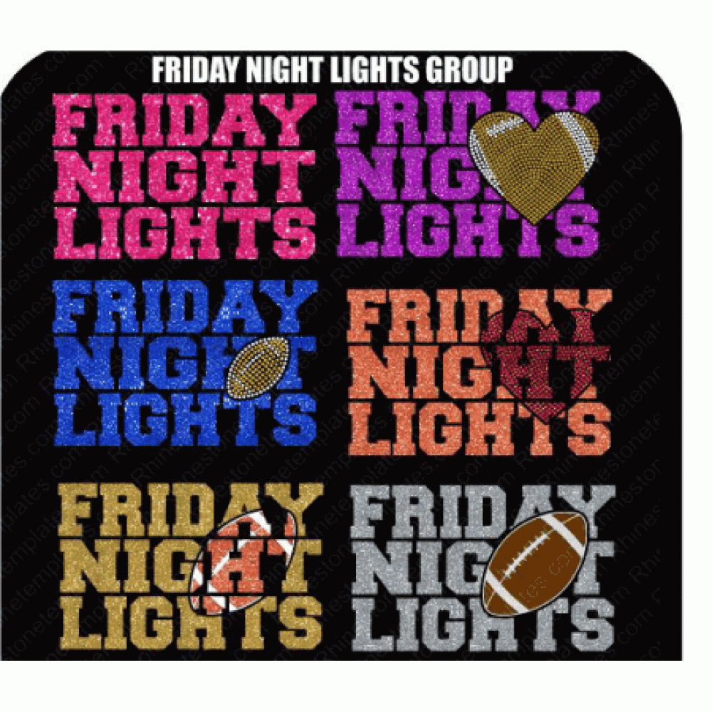 Friday Night Lights Bundle Download EPS SVG